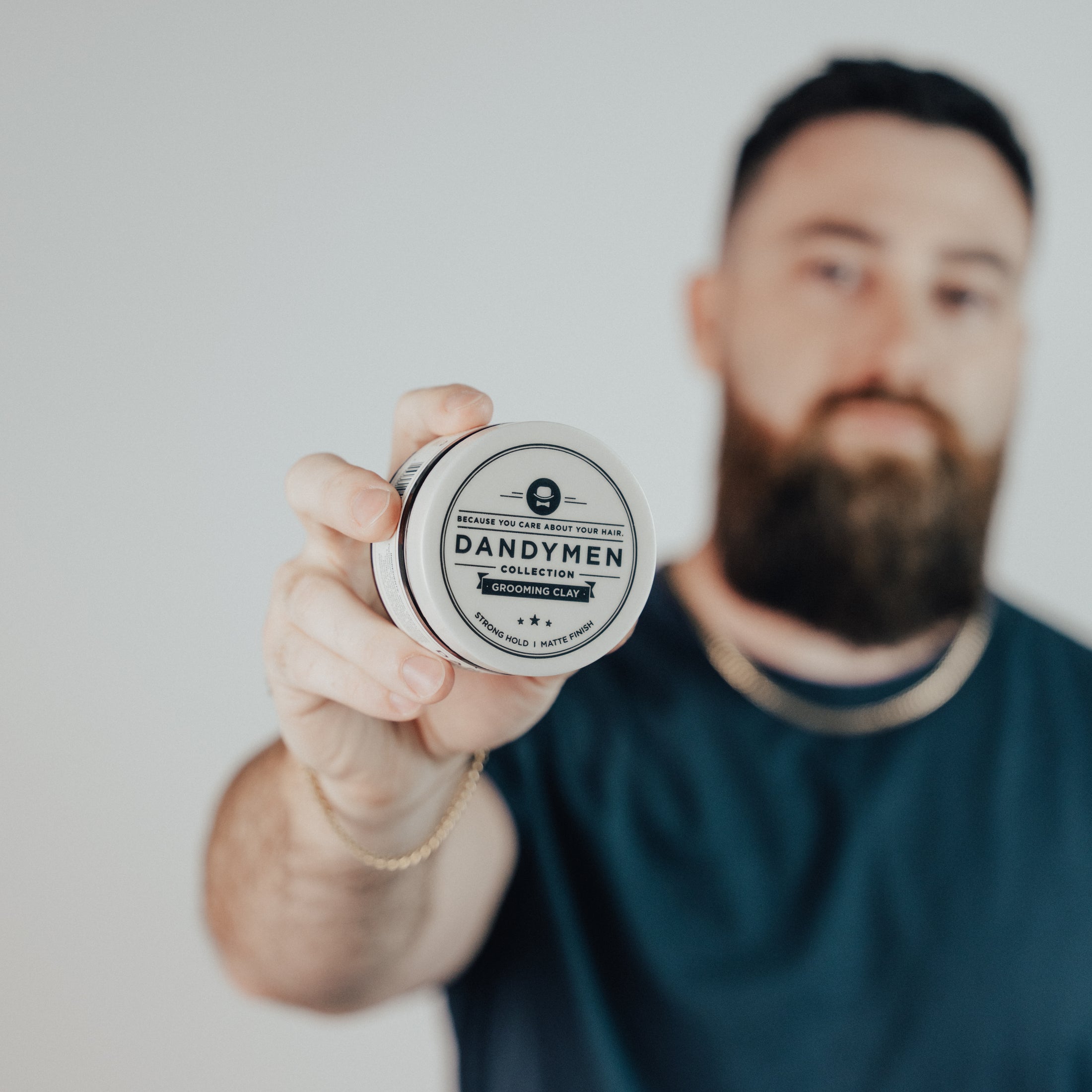 Grooming Clay | Strong Hold & Matte Finish – DandyMen