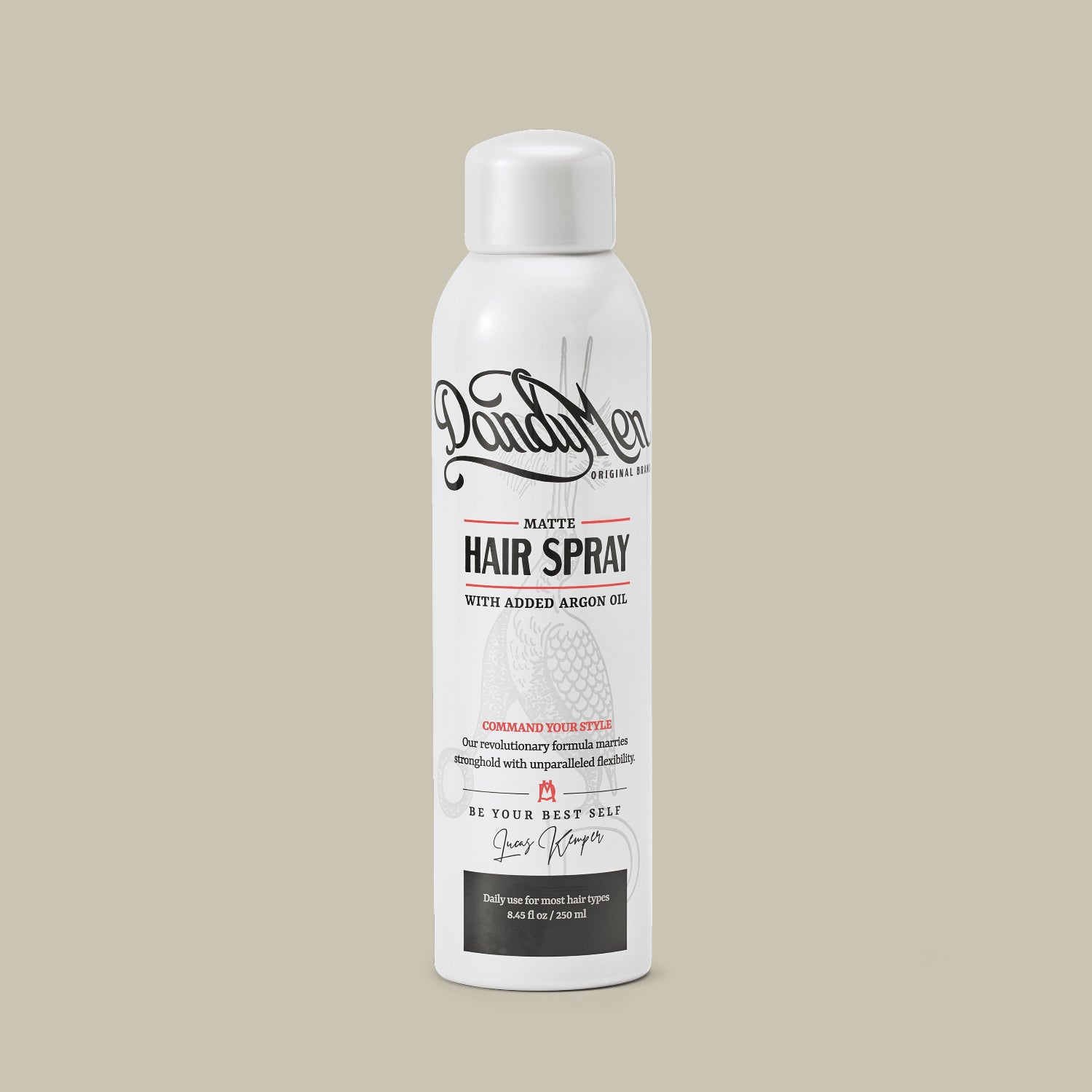 Matte Hair Spray | Strong Hold & Shine-Free Finish – DandyMen Co.