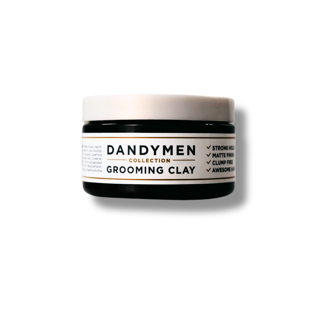 Grooming Clay | Strong Hold & Matte Finish – DandyMen