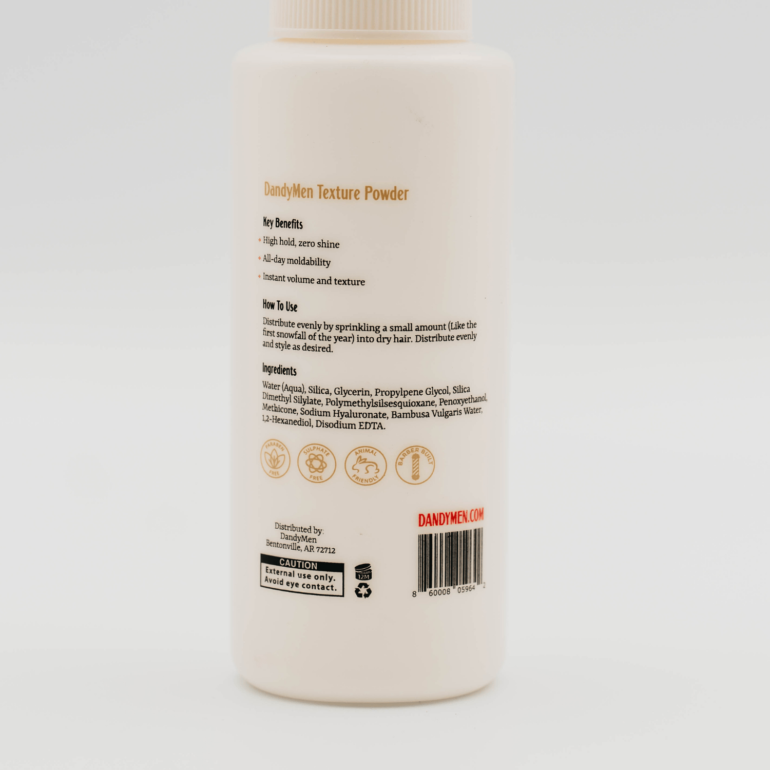 Texture Powder | Lightweight Volume & Matte Finish for Men’s Hair ...